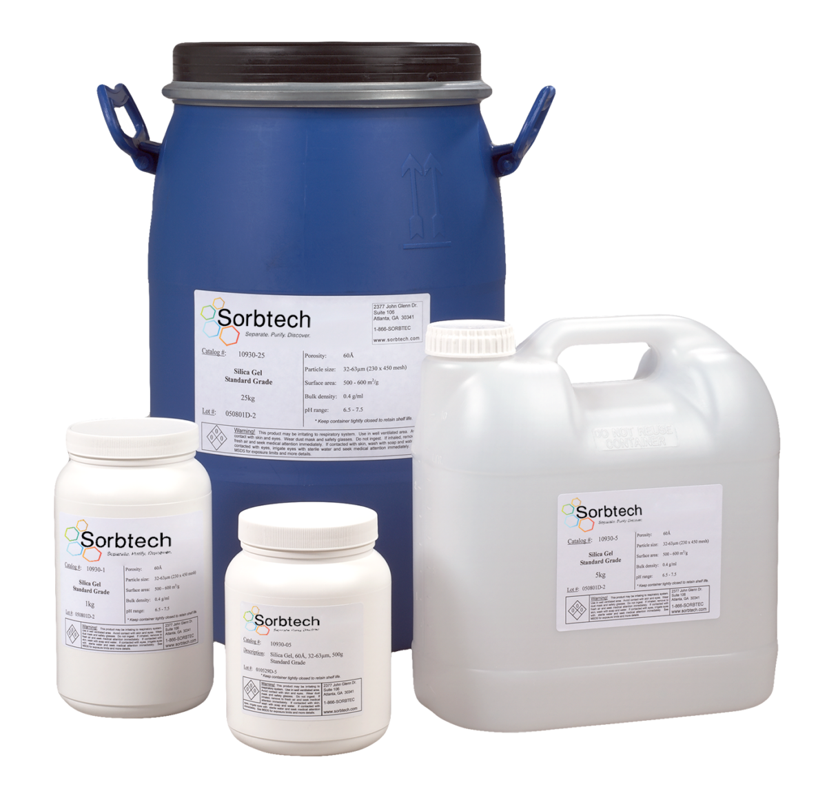 Silica Gel | Sorbent Technologies, Inc.